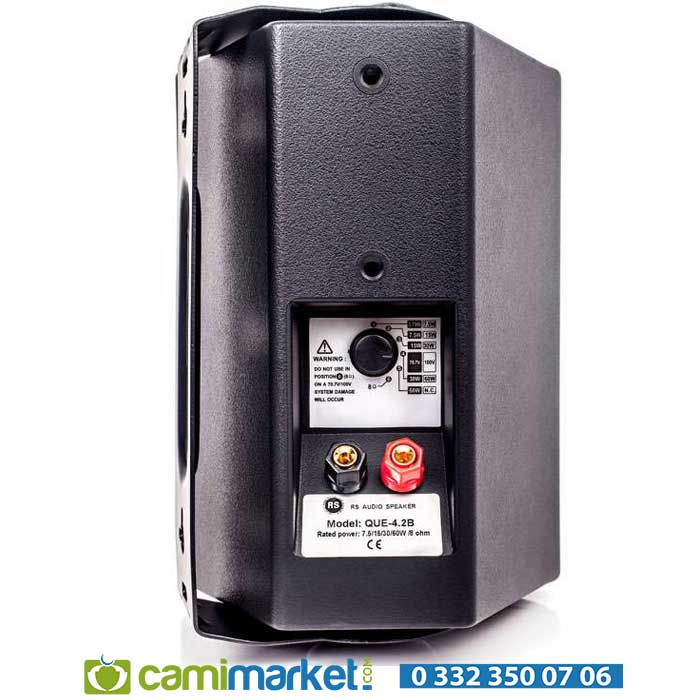 Rs Audio Que 8.2 2 Yollu Duvar Tipi Hoparlör - RS-8.2