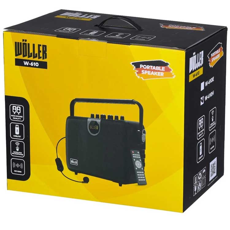 Wöller W-610 100 Watt Kablosuz Headset (Kafa ) Mikrofonlu Usb-Sd ...