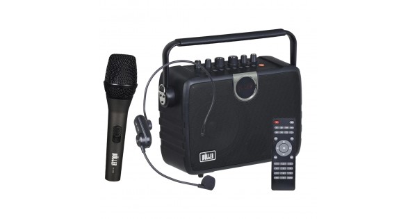 Wöller W-610 100 Watt Kablosuz El ve Headset (Kafa ) Mikrofonlu Usb-Sd-Bluetooth, Kayıtlı ...